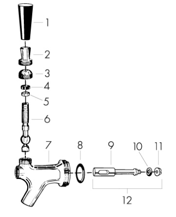 Chill-Max USA 304 Stainless Steel Faucet - CBS Inc.